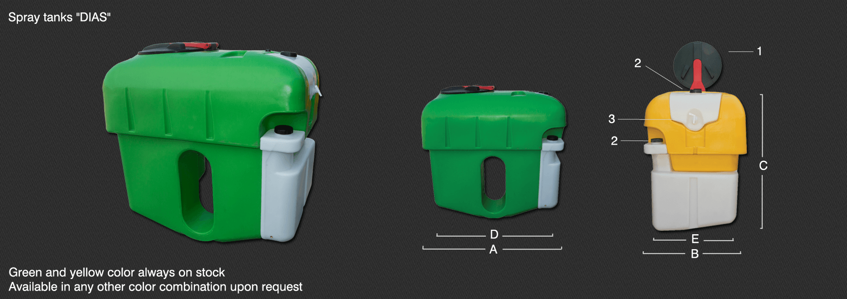 Spray tanks – DIAS – BAKOPLAST